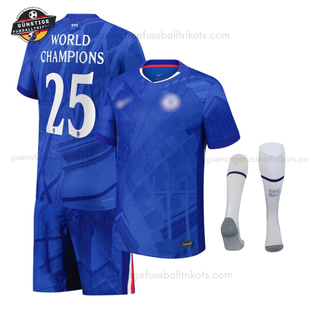Chelsea WORLD CHAMPIONS Kinder Set 25/26 On Sale